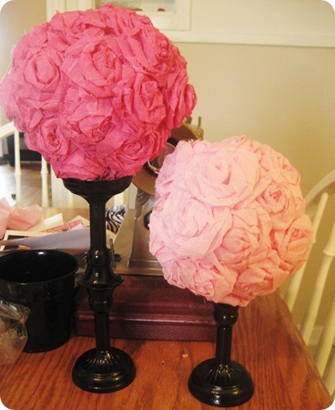 Easie Peasie Co: Crepe-Paper Flower Ball Tutorial & Tips